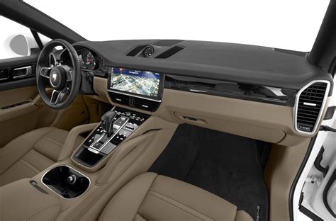 Luxury Car Interior With Digital Dashboard And Central Console