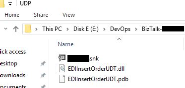 BizTalk Oracle Adapter Error The Assembly Required For Type Mapping Not Found