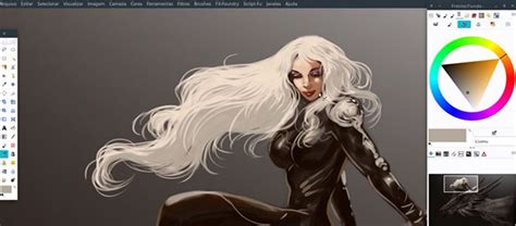 Free GIMP Art Tutorials Digital Artists Gimp Tutorial Drawing Images