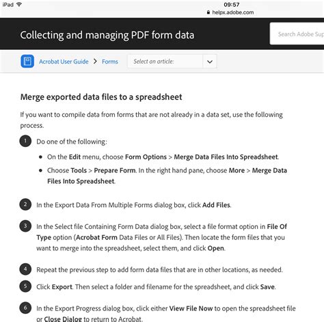 export pdf fillable form to excel printable forms free online