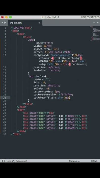 Glassy Effect Source Code In First Comment Html Css Codingvines Biscode Youtube