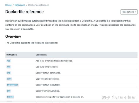 Docker 命令 And 参数 And 使用合集 知乎 Docker 命令 And 参数 And 使用合集 知乎