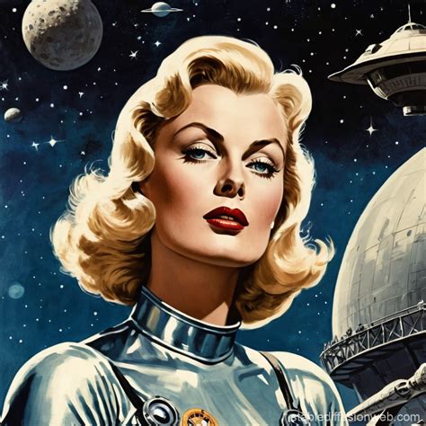 Space Woman In Comic Style Stable Diffusion Online