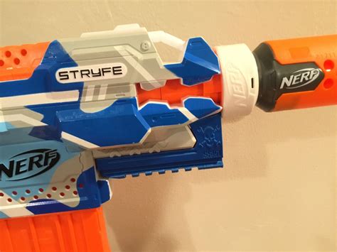 Sswi Any Color Nerf Compatible Stryfe Lower Picatinny Rail Etsy