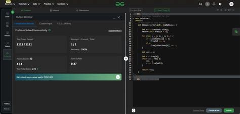 Hitkar Miglani On Linkedin Codingchallenge Problemsolving Geeksforgeeks Consistencymatters