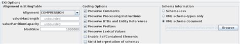 xml using exi how to preserve comments stack overflow