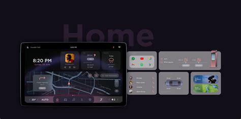 Automotive HMI Study And Concept Design Behance
