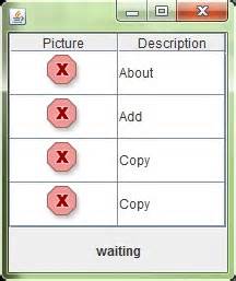 Java Click Action To My Icon In JTable Stack Overflow