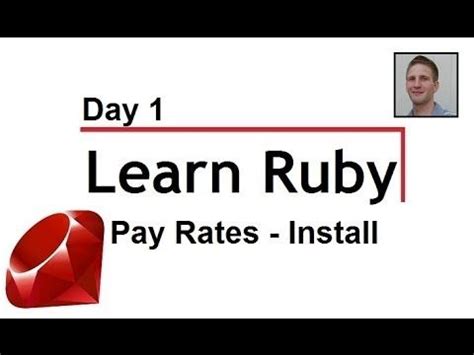 Learn Ruby Programming - Day 1 - Install Ruby and Editor - YouTube ...