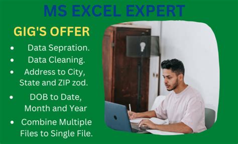 do clean and merge data on excel by adnankhan942 fiverr