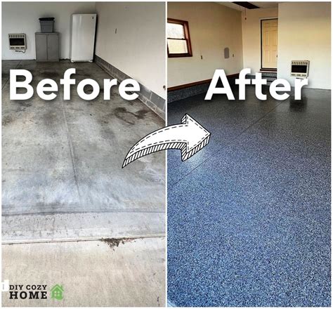 Diy Epoxy Garage Floor Coating A Step By Step Guide Diy Cozy Home