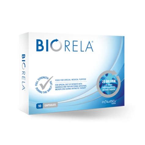 Biorela Active Probiotic Capsules 10s – Saha Jamal Pharmacy
