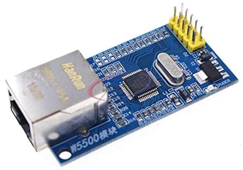 W5500 Ethernet Network Module Hardware TCP IP 51 STM32 SPI Interface Microcontroller Program