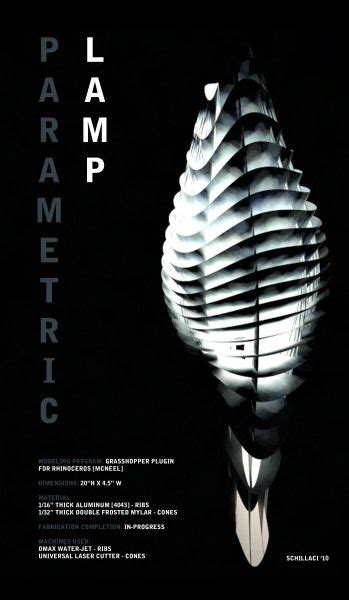 PARAMETRIC LAMP Parametric Design Parametric Lamp Design