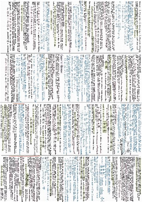 Summary Exam Notes And Cheat Sheet Several Variable Calculus And Des Part 2 Several Variable