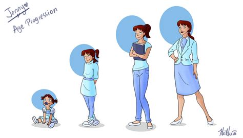 Request Jenny Age Progression By Heserpenty On Deviantart