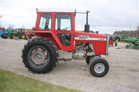 Mf 1085 2wd Tractor Cab 184x34 2 Remotes 3710 Hour