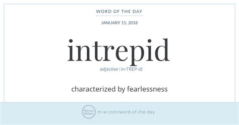 Intrepid Definition