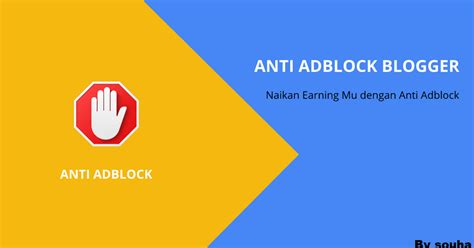 Anti Adblock Script For Blogger