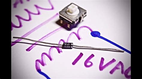 Doorbell Button Diode Size