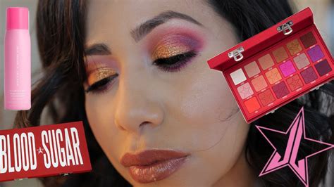 Jeffree Star Blood Sugar Palette Makeup Tutorial Review Youtube