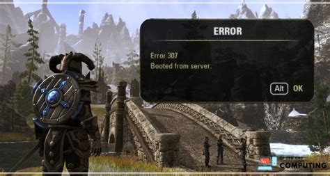 Eso Error 307 100 Working Fix October 2025 Booted From Server