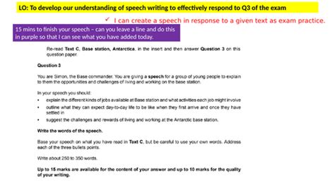 Cambridge Igcse Question 3 Lessons Teaching Resources