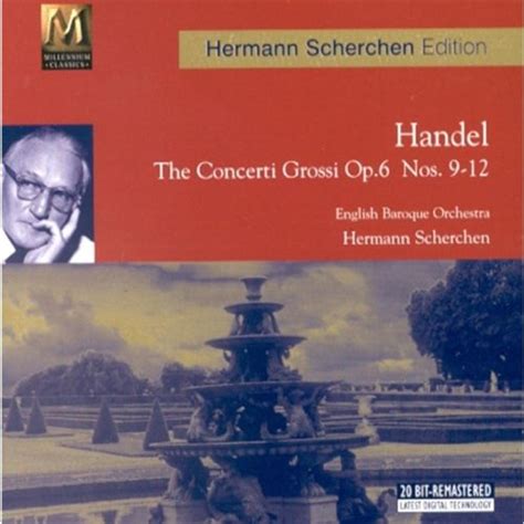 Handel Georg Friederich Scherchen Hermann English Baroque Orchestra