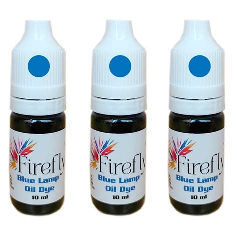 Firefly Liquid Candle Dye Blue Use In Paraffin Lamp Oil 3 Pack
