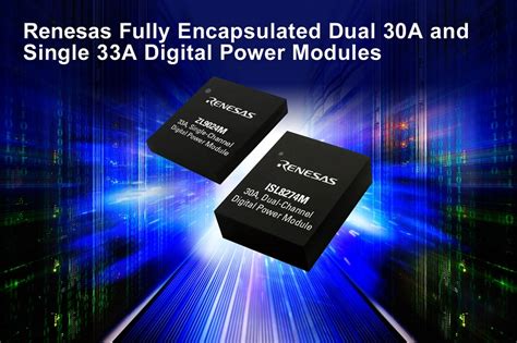 Renesas Electronics Unveils Industry Leading Fully Encapsulated Dual A And Single A Digital