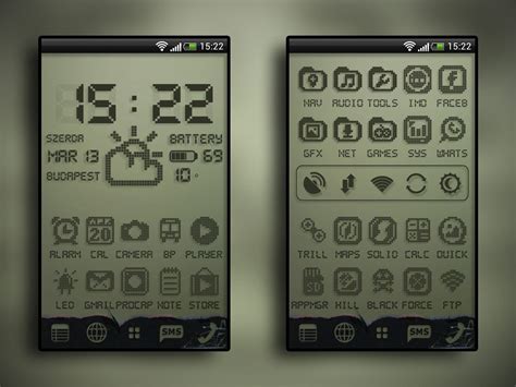 Create A Killer Retro LCD Android Theme With A Few Quick Downloads