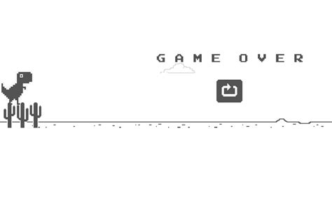 Dinosaur T Rex Game Chrome Dino Runner Online Dinosaurgamegames