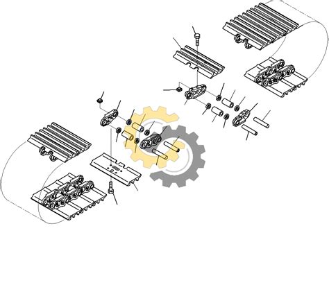 Komatsu 207 32 00390 Track Group Shop And Supply Co