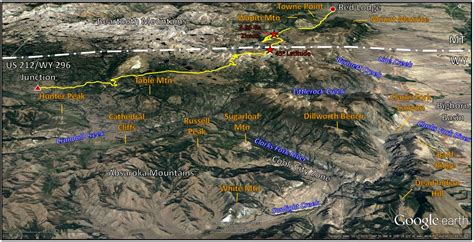 Beartooth Highway Geology Of Wyoming