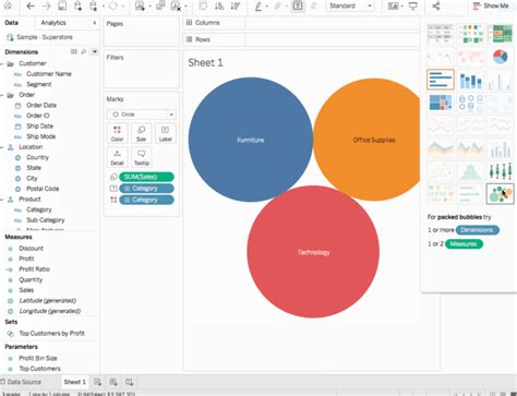 How To Make A Bubble Chart In Tableau Edrawmax Online