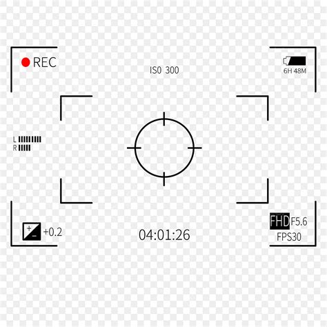 Camera Recording Screen Vector Design Images Digital Photography Image Screen Recording Dynamic