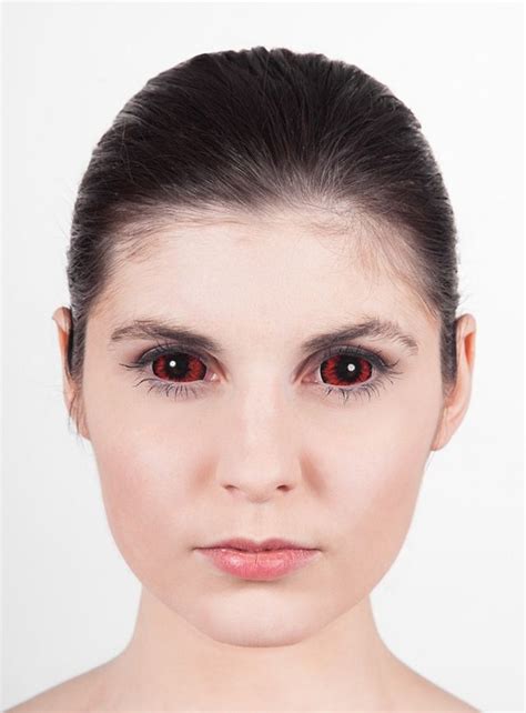 Red Sclera Contact Lenses Kontaktlinsen Blaue Kontaktlinsen