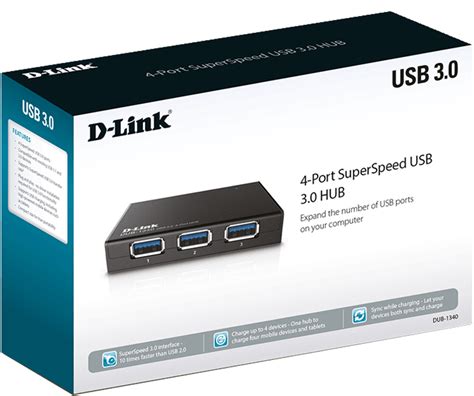 Buy D Link Usb Hub 3 0 4 Port Dub 1340 Dub 1340 E