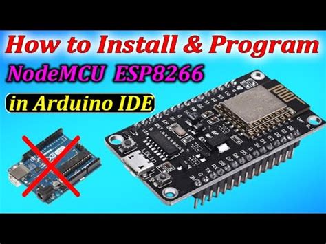 How To Install Program NodeMCU ESP Install The ESP Board In Arduino IDE Windows