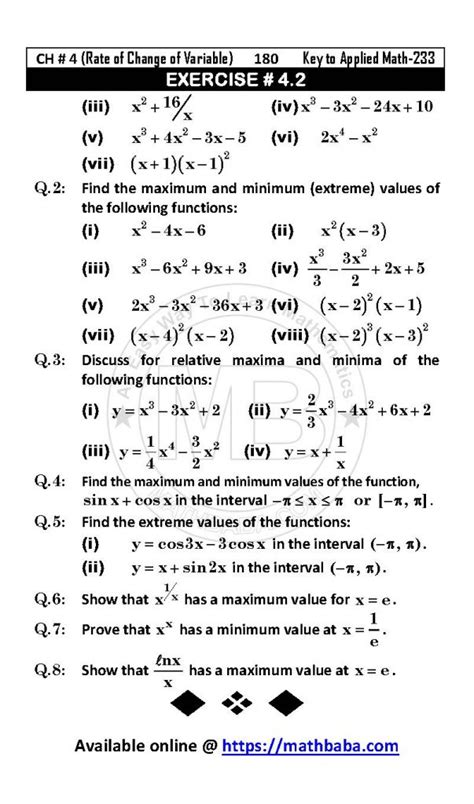 Exercise 4 2 Math 233