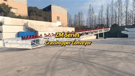Zm Series Grasshopper Conveyor For Applications Of Quarrying Mining
