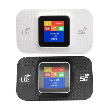 Pack G Lte Modem Wireless Router Sim Card Slot Wireless Portable Router Mini Hotspot