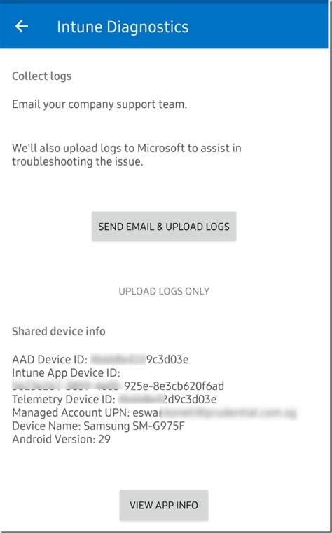troubleshooting intune mam protection policies ios and andriod all