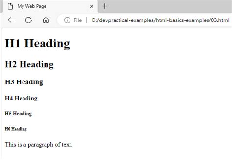 Learn Html For Beginners With Examples Practical Guide · Devpractical