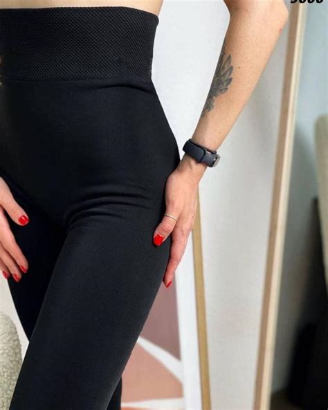 Лосіни на байку Утеплені легінси чорні теплі Зимові лосини Байка