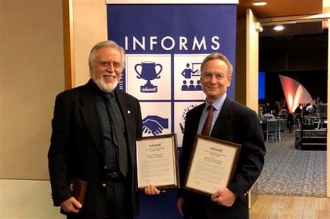 Dimitri Bertsekas And John Tsitsiklis Awarded Von Neumann Theory Prize Idss