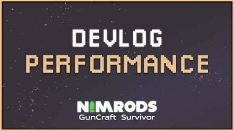 nimrods devlog dots performance r devblogs