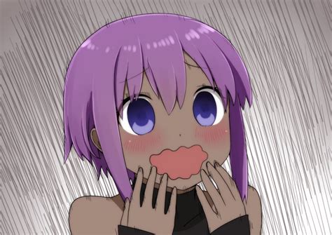 Safebooru 1girl Bangs Bare Shoulders Blush Dark Skin Eyebrows Visible