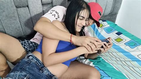 Hot 18 Year Old Stepbabe Lets Me Touch Her Tits And Then Give Me A Nice Blowjob And Then Fuck