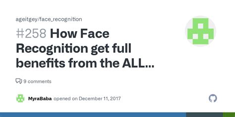 How Face Recognition Get Full Benefits From The ALL CPU And CORES Issue Ageitgey Face